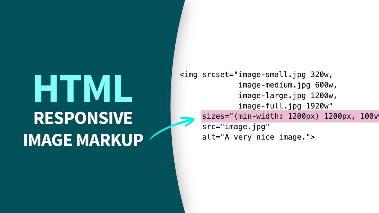 HTML Tutorial - Responsive image markup