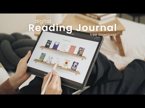 Digital Reading Journal 📚 Hyperlinked GoodNotes Template