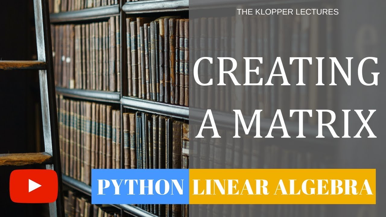 Matrices in python using sympy