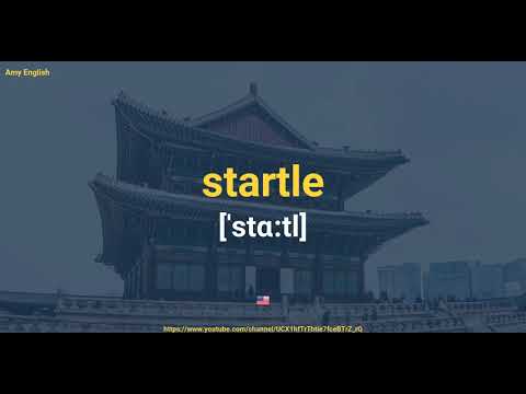 How To Pronounce Startle