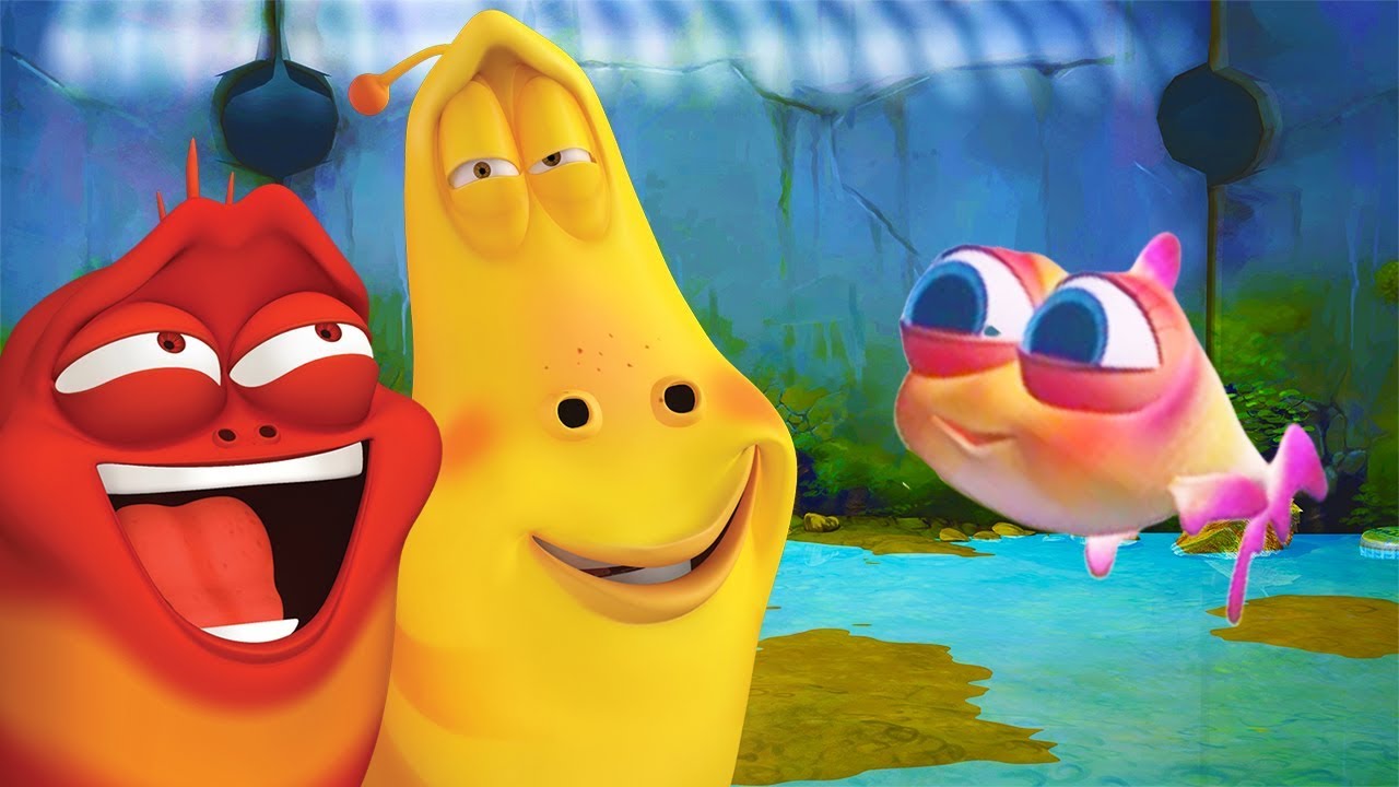 LARVA - HELPING THE FISH | Cartoons | Comics | LARVA Official