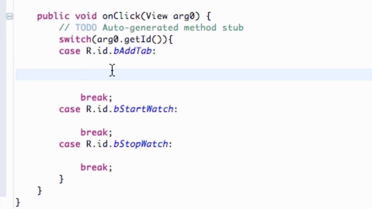 Android Application Development Tutorial - 86 - Creating Tabs in Java