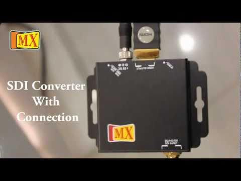 How to use a HD SDI To HDMI Video Signal Converter for HD SDI Broadcasting Cameras