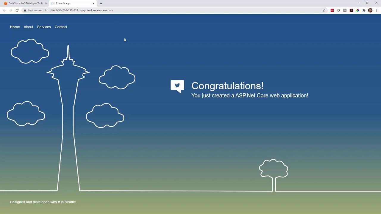 Walkthrough: AWS Codestar
