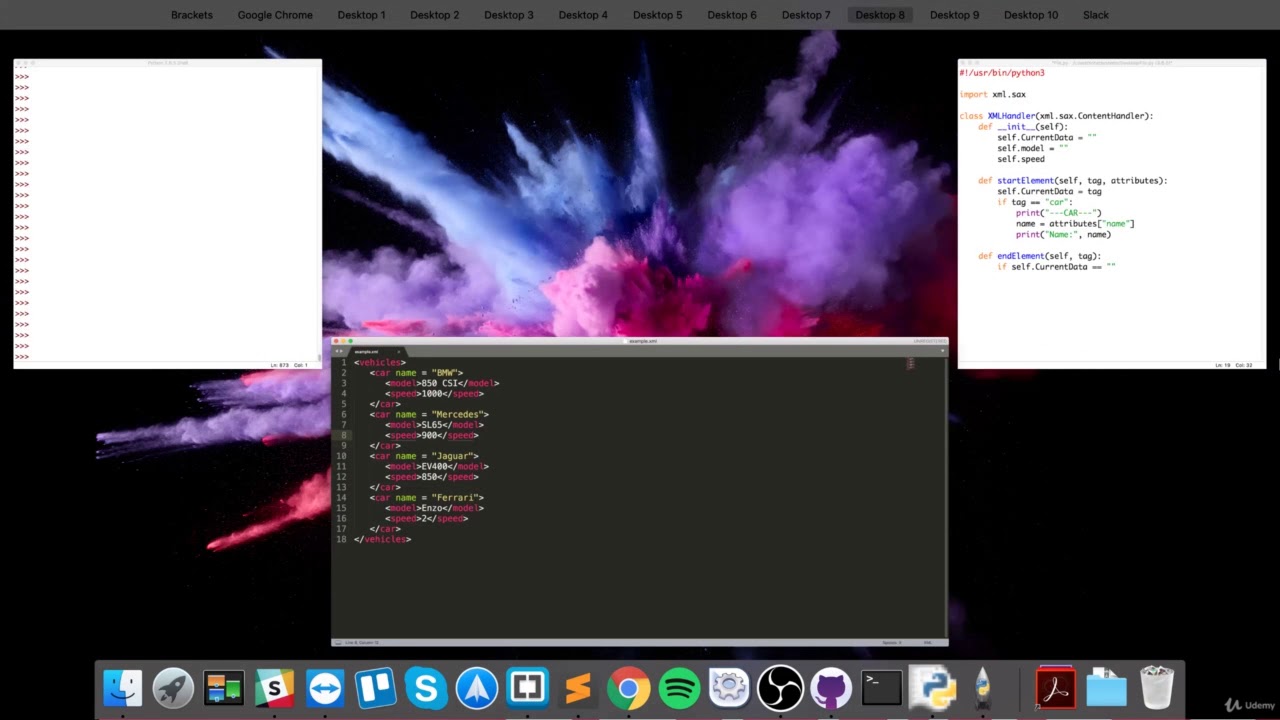 64- Easy Python Programming Parse an XML File