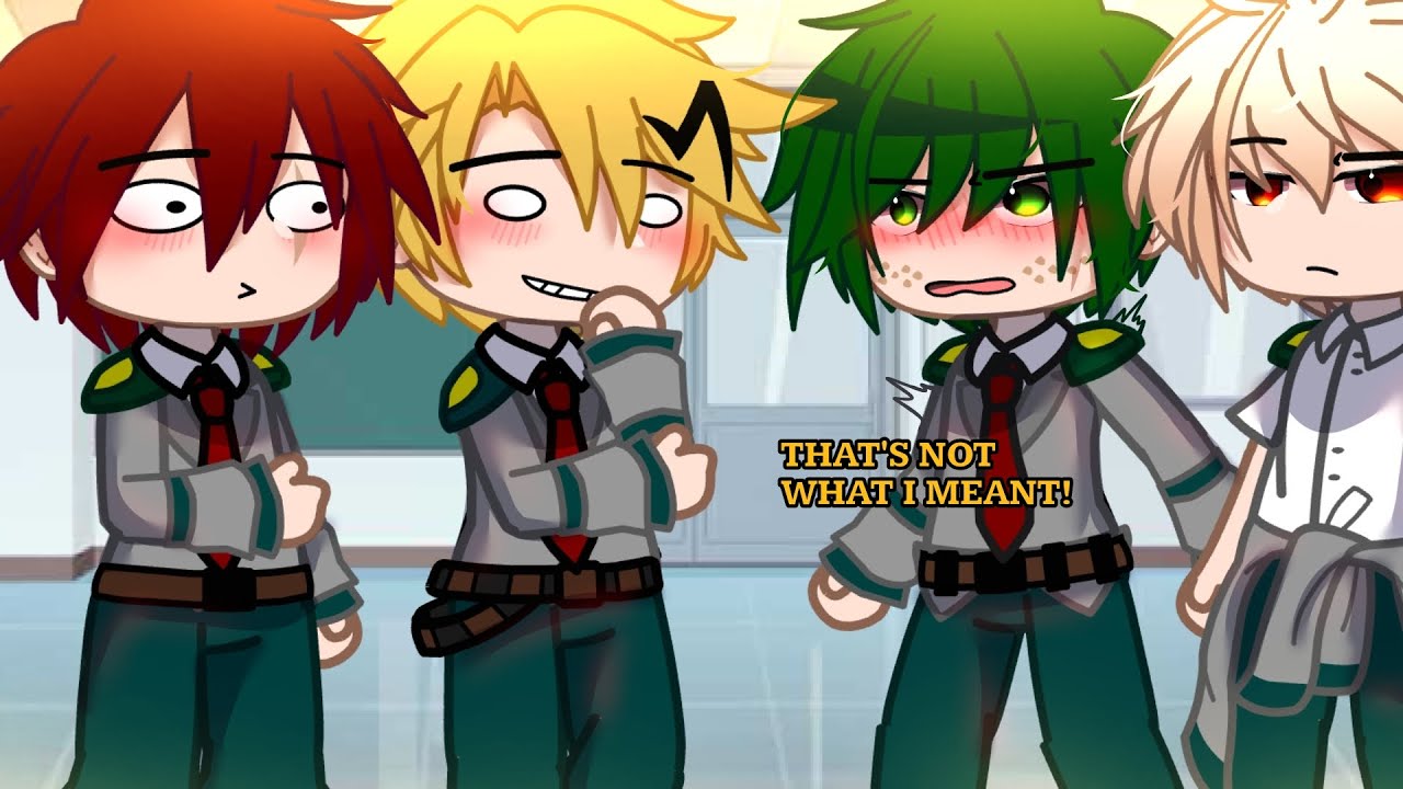Damn, My Butt Hurts || BKDK || BNHA || GC Meme || ¡AU!
