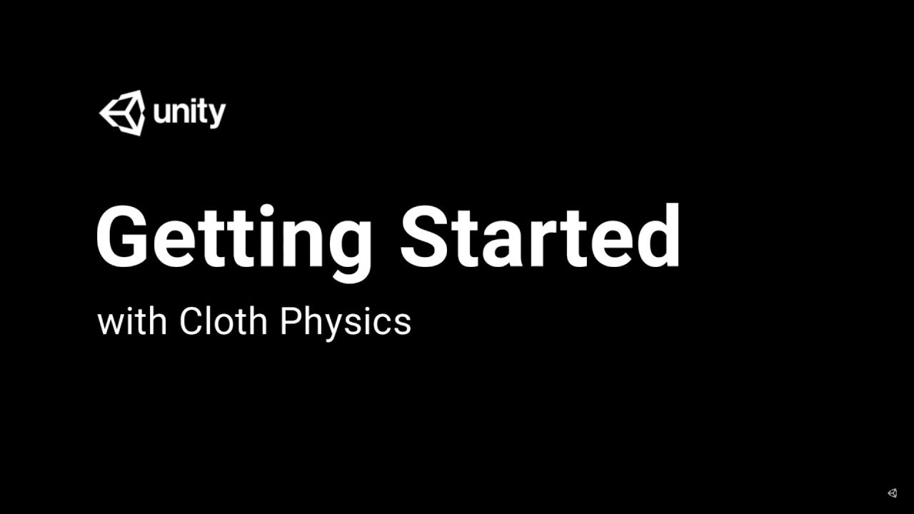 Getting Started With Cloth Physics