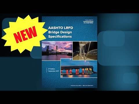 NEW! AASHTO LRFD Bridge Design Specifications, 8th Edition