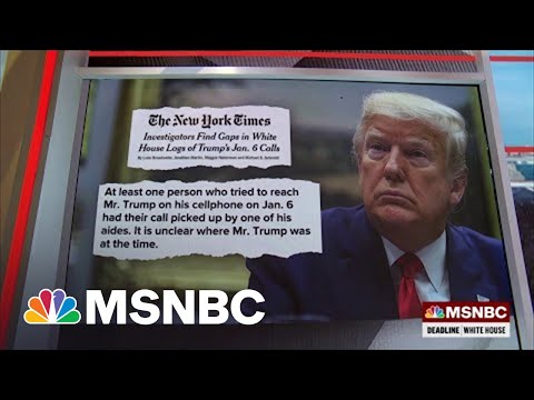 Jan. 6 Committee Challenged By Trump's Missing Call Logs During Capitol Riot