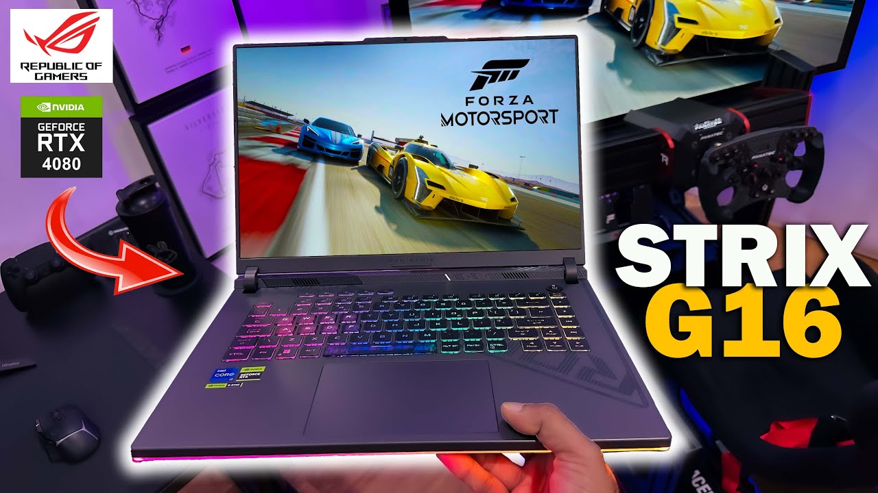 Asus rog strix G16 G614JV-N3075W (wuxga, i7-13650HX, 16GB, ssd 1TB, rtx ...