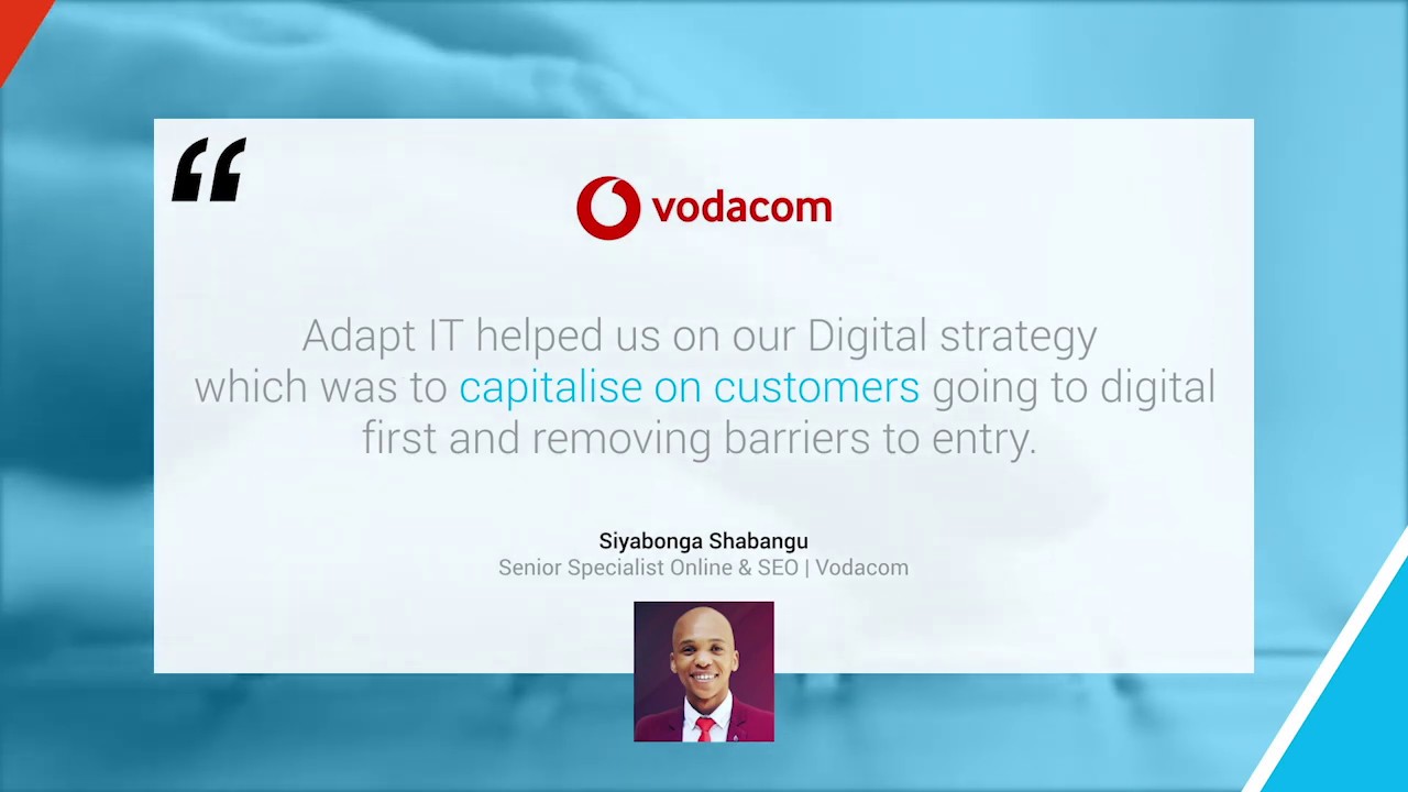 Vodacom Case Study | Search Platform