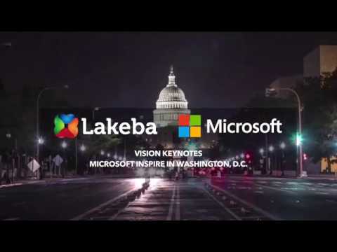 Microsoft CEO showcasing how Shelfie is at the frontier of retail transformation at MS Inspire