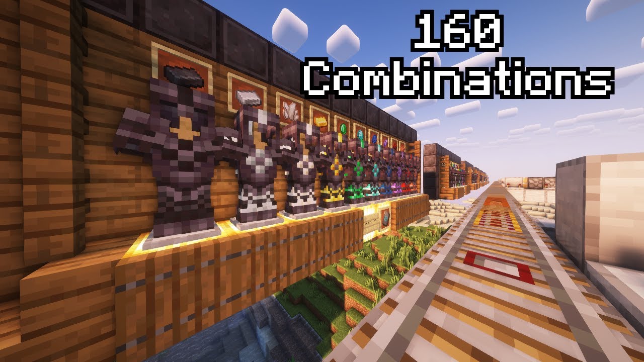 All Netherite Armor Trims Minecraft 1.20-1.20.6