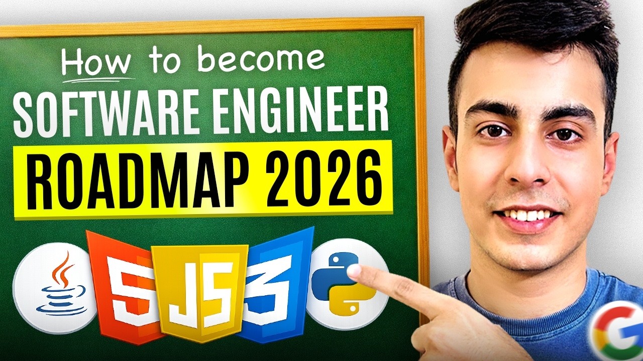 If I Had to Start Coding in 2026, I’d Do This (Software Engineer Roadmap)
