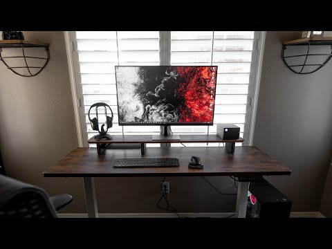 My Minimal Home Office Desk Setup!
