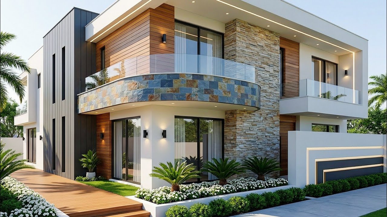 200+ Modern House Front Elevation Designs 2026 | New House Front Design & Exterior Wall Trends