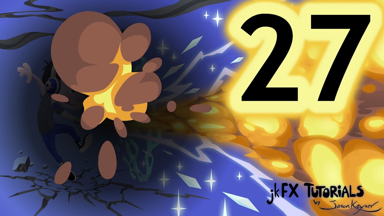 2D Animation Tutorial - Fire Explosion - pt. 2