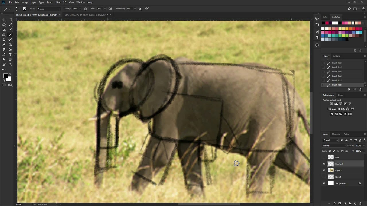 03/11 Illustrating the Elephant — Illustration: Create Cute Doodles_ENG