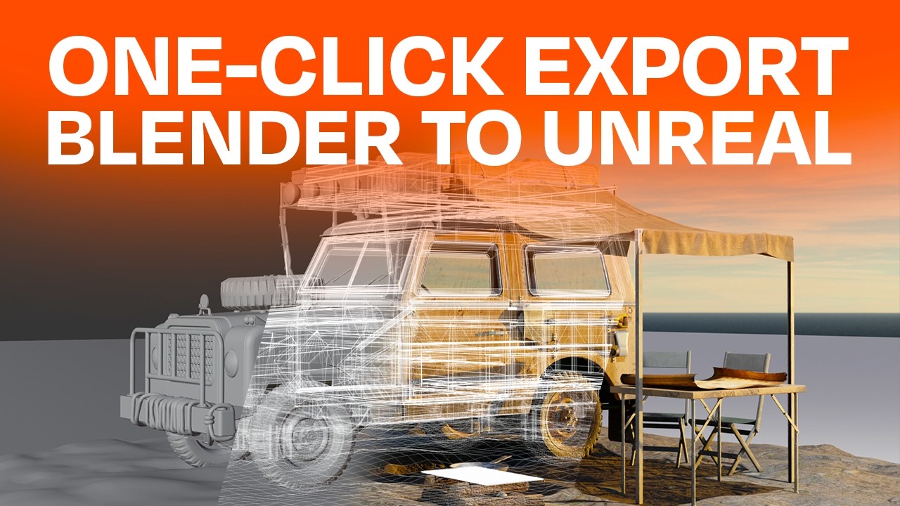 The Fastest Blender to Unreal Engine Workflow