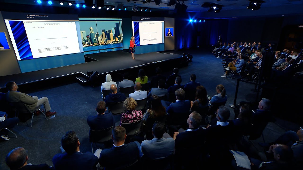 Jessica Hawks Presentation at Microsoft Inspire 2023 on Azure...