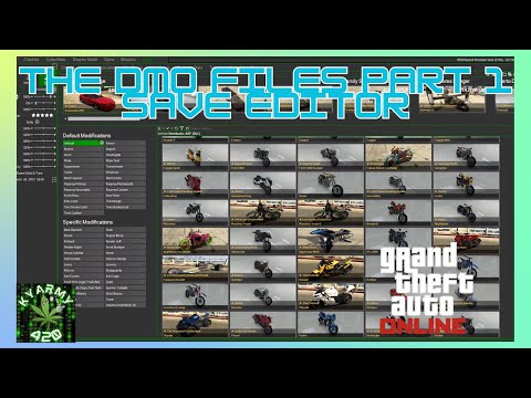 🚨🚨 GTA 5 - The Dmo Files Pt 1 - Save Editor #ps4 #gta5 #dmo