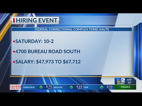 Fed Prison Hiring Event