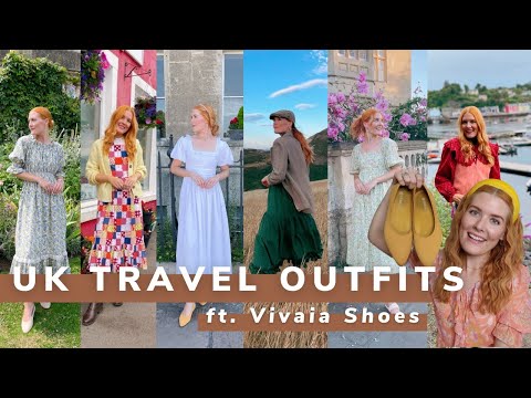 What I Wore In The UK ft. VIVAIA Shoes