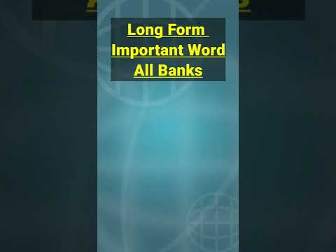 #Short #youtubeshort #Banks Short and Long Form#बँकेचे संक्षिप्त रूप #mpscupscbexam