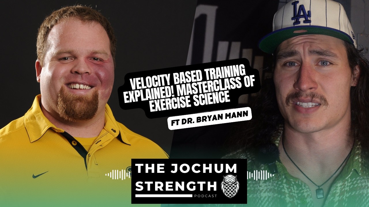 Velocity Based Training Explained! Masterclass Of Exercise Science With Dr. Bryan Mann