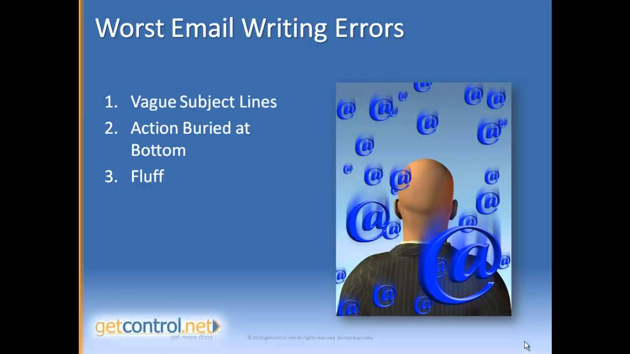 Write Effective Email with Bluff