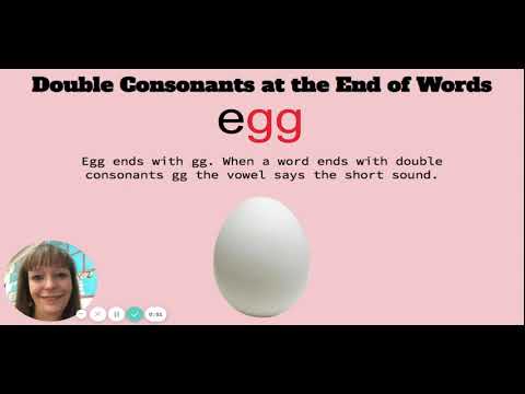 3.2 Double Consonants at the End of Words Day 1
