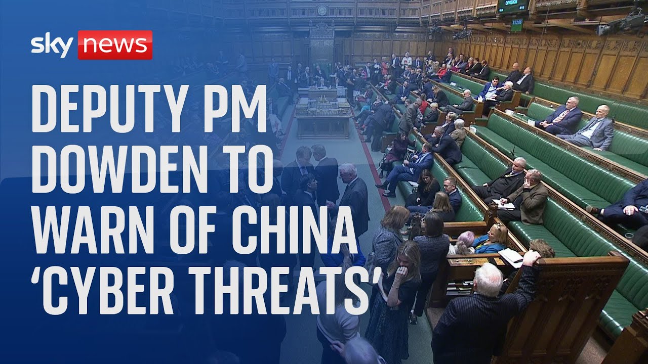 China responsible for two 'malicious' cyber attack campaigns in UK