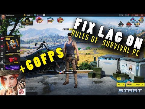 RULES OF SURVIVAL PC HOW TO FIX LAG & INCREASE FPS (OCTOBER 2020)[FILIPINO]