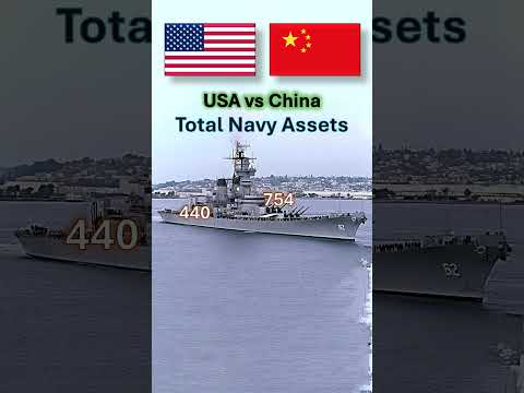 Navy Ship Comparison 2025 USA vs China