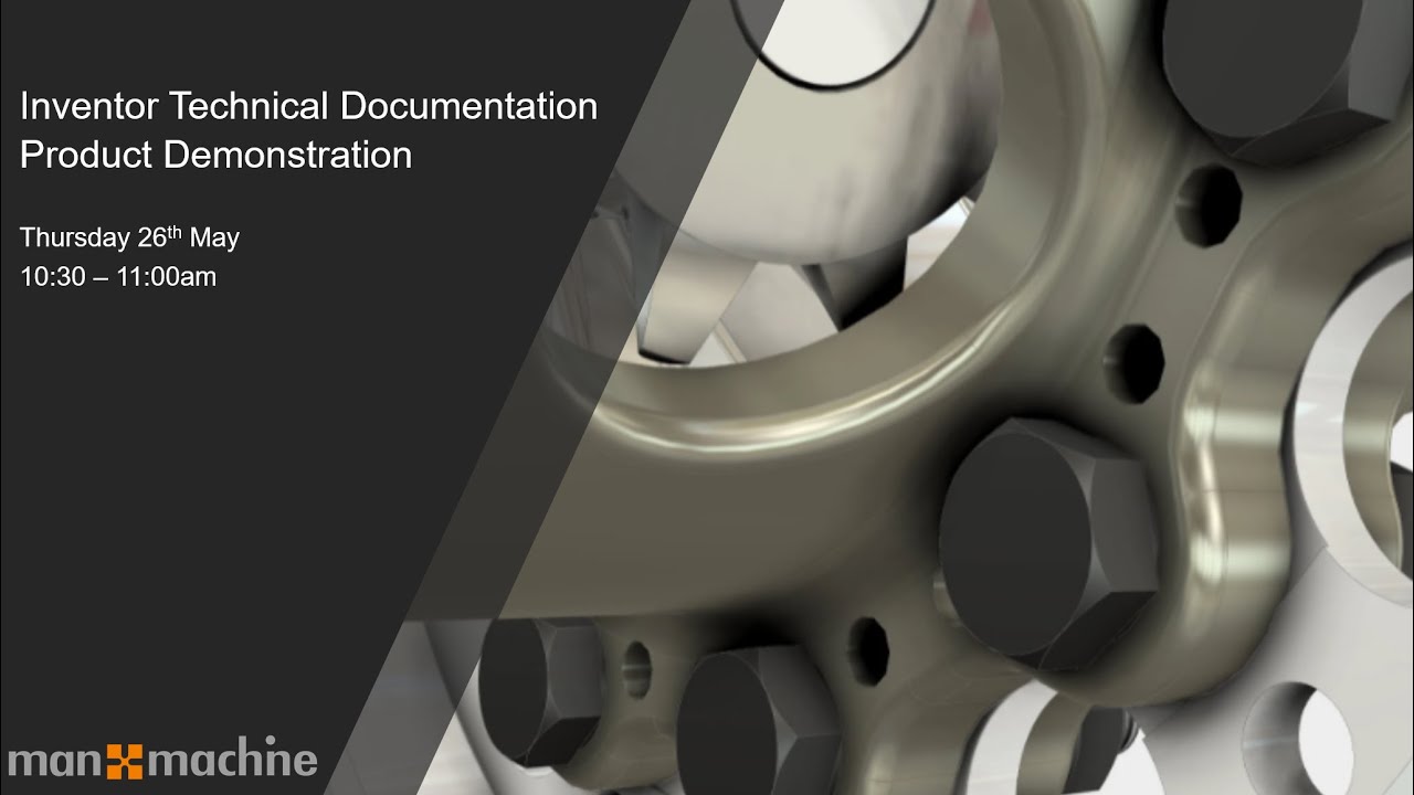 Autodesk Inventor Technical Documentation Product Demonstration Recording