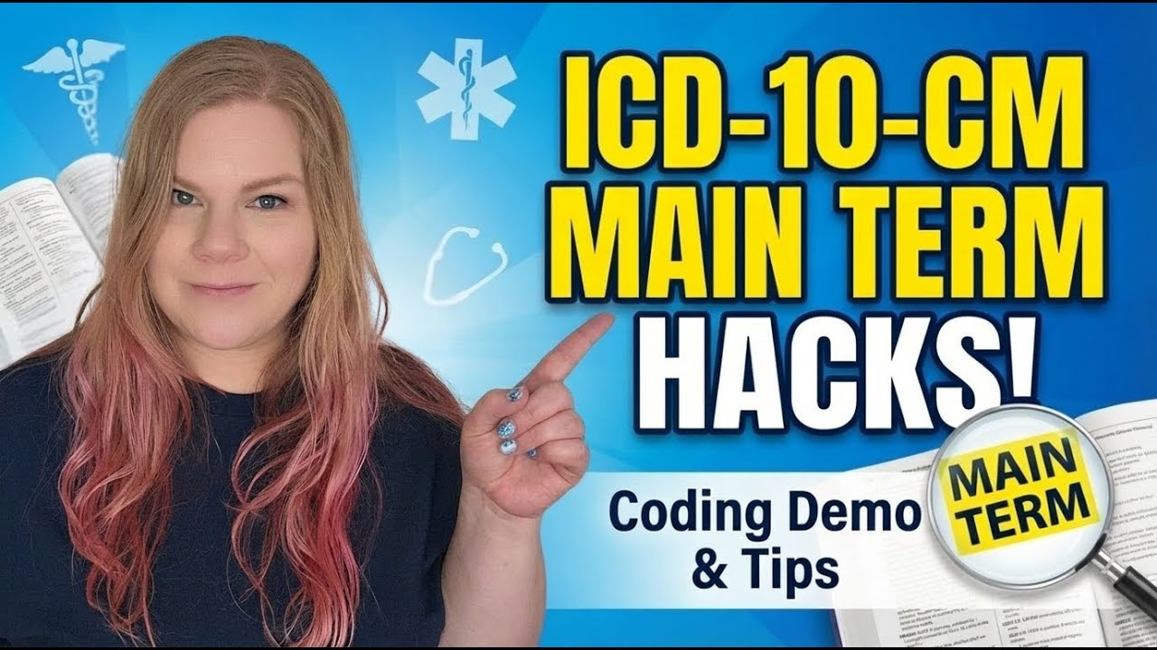 Finding Main Terms in ICD-10-CM: A Beginner's Tutorial