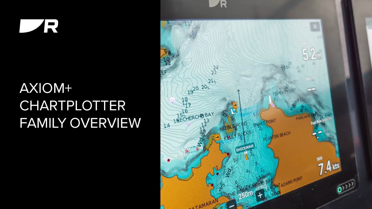 Overview: Axiom+ Chartplotter Family | Raymarine