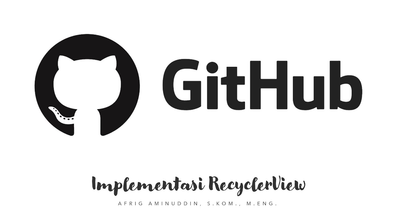 Project GitHub: #4 Implementasi RecyclerView