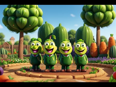 The Cucumber Song: Fun Veggie Songs for Kids | Catchy Rhymes & Action Songs for Children