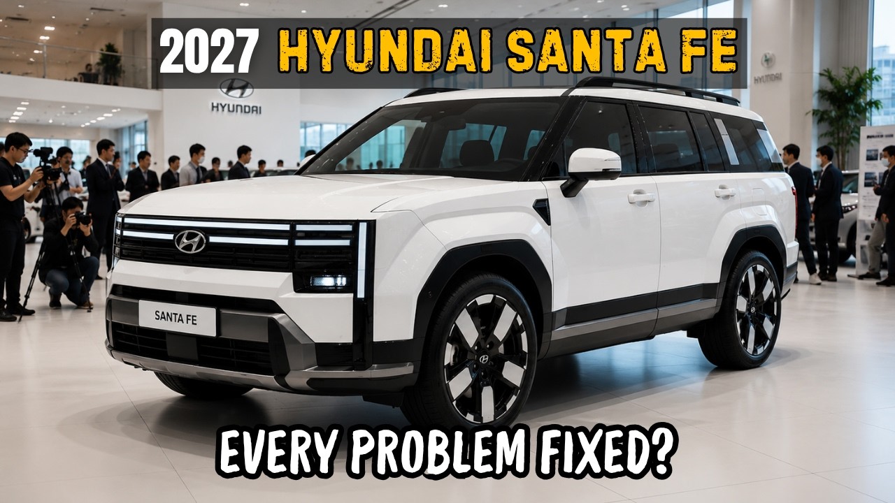 2027 Hyundai Santa Fe SHOCKS Buyers — Every Problem Just Got Solved!