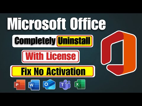How to Uninstall Microsoft Office in Windows 11/10 Completely With License