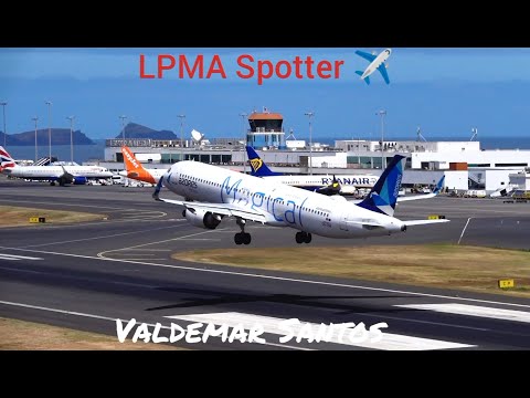 Madeira Airport Live Action LPMA Spotter ✈️ 17/06/2025
