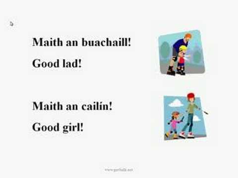 Gnathchaint an lae - Everyday phrases