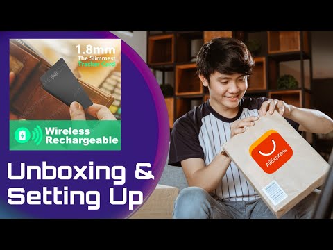 Smart Wallet Track Card | Works with Apple Find My Item Tracker Tag