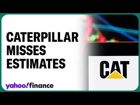 Caterpillar earnings miss on weak equipment sales