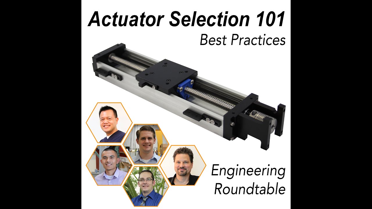 Webinar: Actuator Selection 101