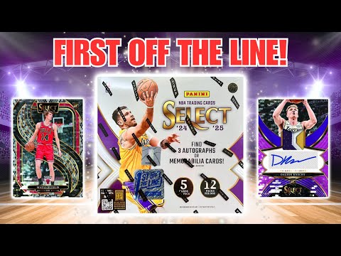 OPENING A $540+ FOTL HOBBY BOX! 2024-25 Select Basketball First Off The Line
