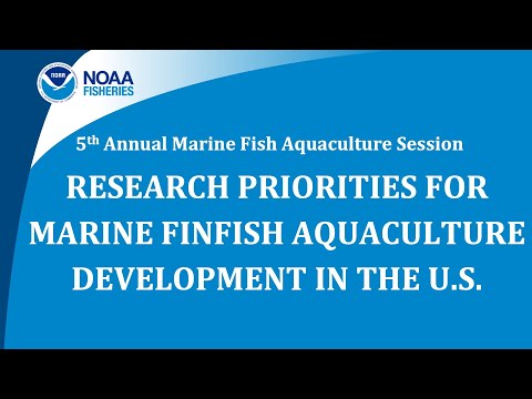 NOAA Fisheries - Research Priorities for Marine Finfish Aquaculture Development in the U.S.