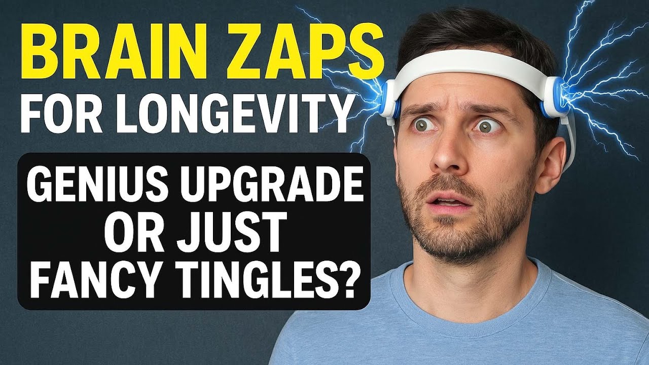 Brain Zaps for Longevity: Genius Upgrade or Just Fancy Tingles?