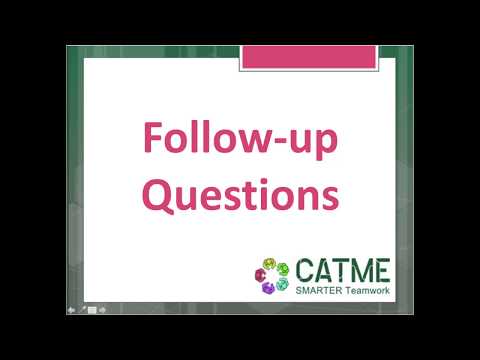 Follow Up Questions